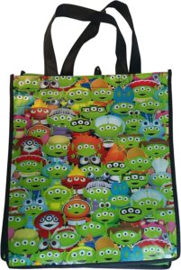 legacy licensing partners disney's pixar toy story aliens dressed as pixar characters large reusable tote bag multi