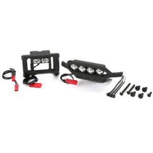 traxxas 3794 led light set, complete: 2wd rustler, bandit