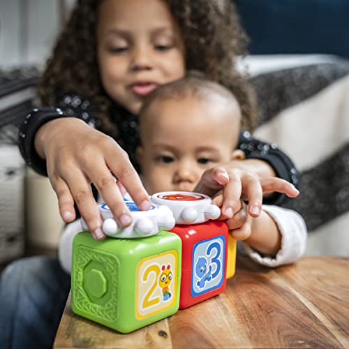 Baby Einstein Connectables 20 Piece STEAM Magnetic Blocks Learning Toys Numbers Colors Animals for Baby 6 Months+ Toddler 1 2 3 4 5 Year Old