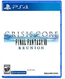 crisis core: final fantasy vii reunion playstation 4 with free upgrade to the digital ps5 version