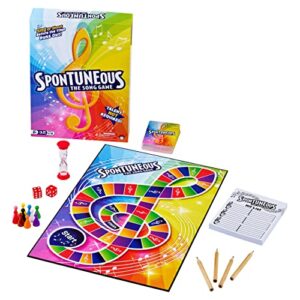 spontuneous - the song game - sing it or shout it - talent not required - family party board game