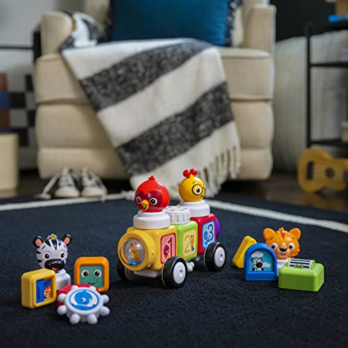 Baby Einstein Connectables 20 Piece STEAM Magnetic Blocks Learning Toys Numbers Colors Animals for Baby 6 Months+ Toddler 1 2 3 4 5 Year Old