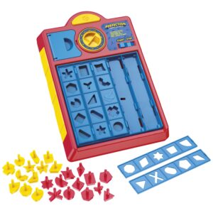 Hasbro Gaming Perfection Game for Kids Ages 5 and Up, Pop Up Game, Customize The Tray for Over 250 Combinations, Kids Games, Games for 1+ Players