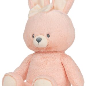 GUND Baby Sustainable Bunny Plush, Stuffed Animal Made from Recycled Materials, Gift for Babies and Newborns, Pink/Cream, 13”