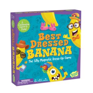 peaceable kingdom best dressed banana cooperative board game – ideal for 2-4 players ages 4 and up