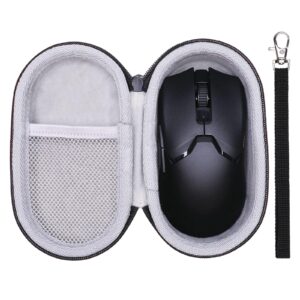 ltgem hard travel case for razer deathadder v2 x / v2 pro / v3 & viper v2 pro / v3 / ultimate hyperspeed wireless mouse(inside: 4.9"x2.1"x2.3")