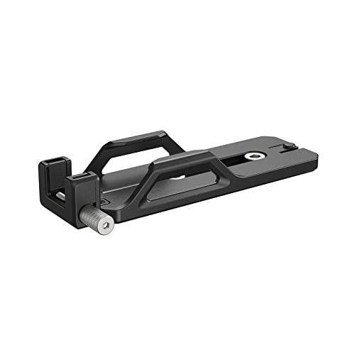 SMALLRIG Quick Release Baseplate for M.2 SSD Enclosure with Quick Drop-in Locking Design and Two 1/4"-20 Screws - 3478