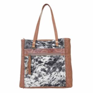 myra bag cowhide purse - oakley specks cowhide purses for women with floral tooled leather accent, cow hide purse and canvas tote, cowhide fringe purse, western gifts for women