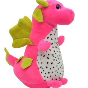 Kahopy Dragon Fruit Plush Toys, Cute Stuffed Animals Plush with Adorable Wings, Cuddly Pillow Gifts for Girls Kids Birthday (B)