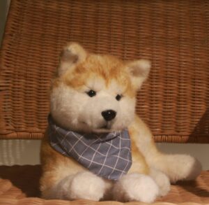 chongker dog stuffed animals shiba inu dog plush - handmade realistic dog toy,cuddly plush puppy companion pet