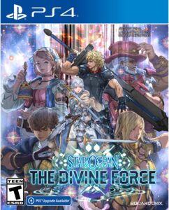 star ocean the divine force playstation 4 with free upgrade to the digital ps5 version