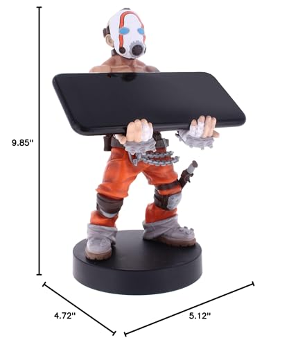 Exquisite Gaming: Borderlands 3: Psycho - Original Mobile Phone & Gaming Controller Holder, Device Stand, Cable Guys, Licensed Figure