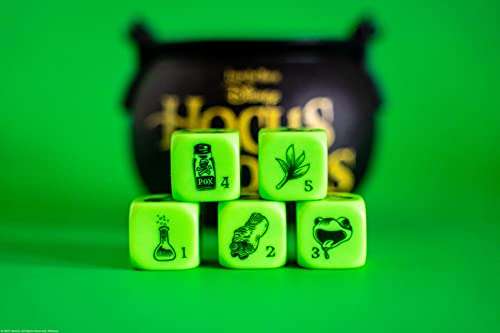 YAHTZEE: Disney Hocus Pocus | Collectible Witch’s Caldron Dice Cup | Classic Family Dice Game Based on Disney Film | Great for Family Game Night | Officially-Licensed Disney Game & Merchandise