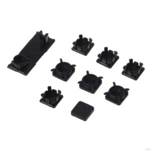 rubber feet plastic button screw cap cover set replacement for sony ps3 slim 2000 3000 cech-20xx cech-30xx series