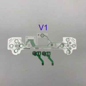 Conductive Film Keypad Flex Cable for PS5 Version 1.0 2.0 Controller Button Ribbon Circuit Board Replacement (Old V1.0)