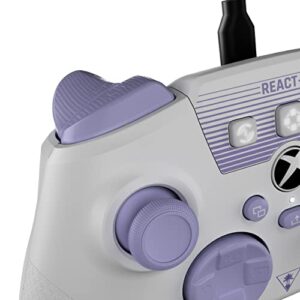 Turtle Beach React-R Controller White/Purple - Xbox Series X|S, Xbox One and PC