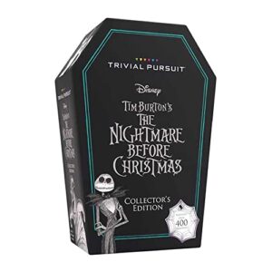 usaopoly trivial pursuit: disney tim burton’s the nightmare before christmas