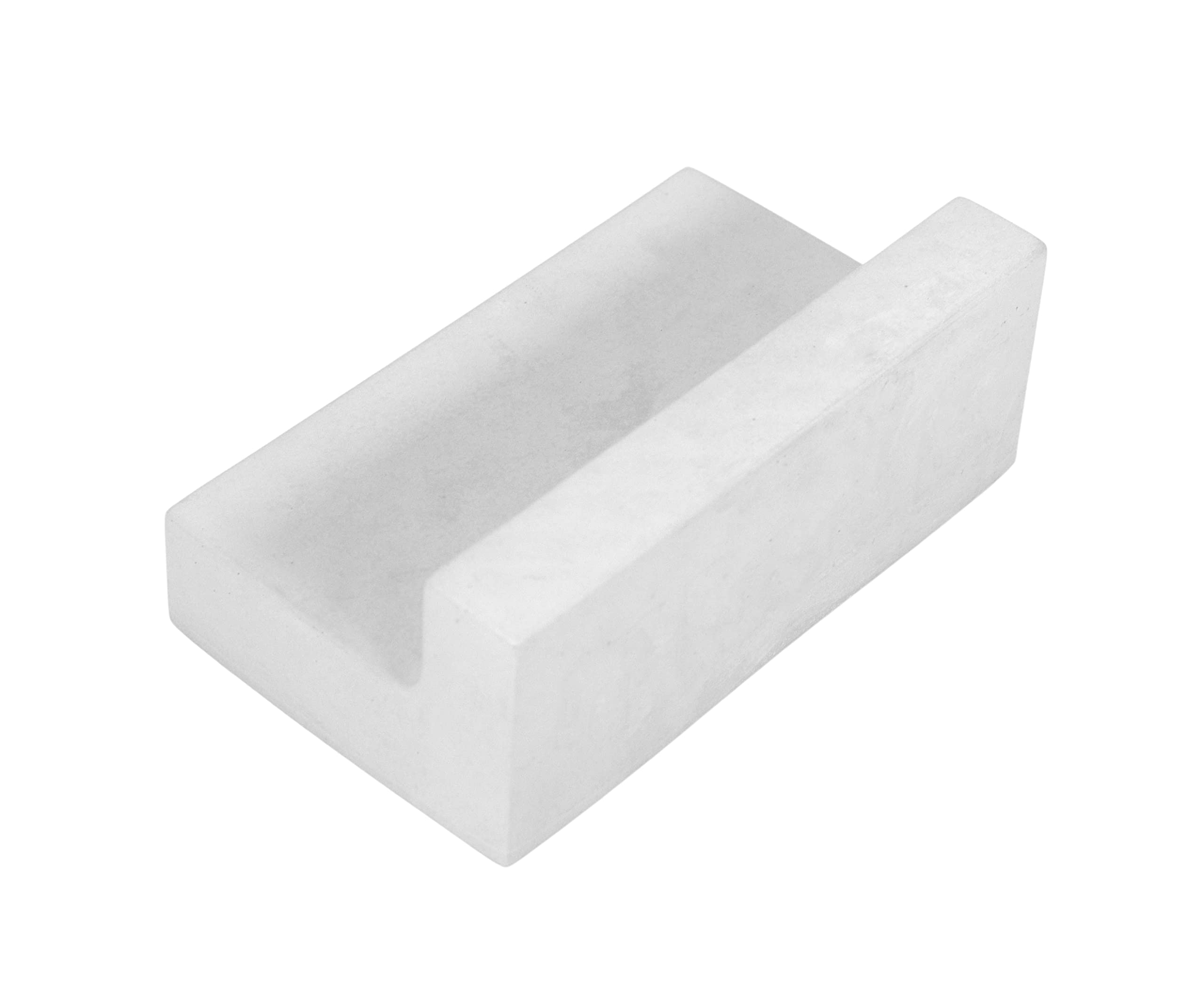 Teak Tuning Monument Series Concrete Fingerboard Ledge Obstacle - 5" Wide, 2" Tall - Ultra Premium, Super Durable Polymer Modified Concrete - Sterling Gray Colorway