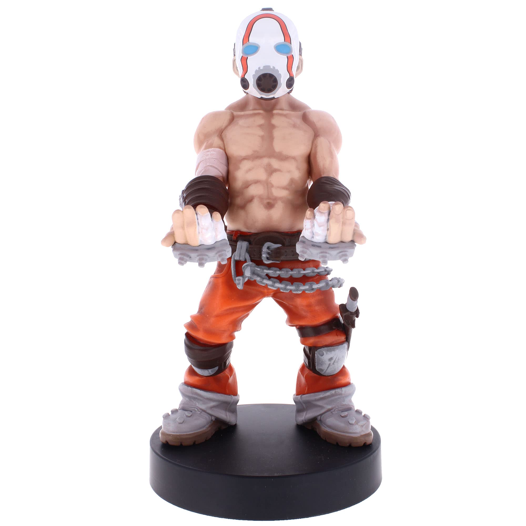 Exquisite Gaming: Borderlands 3: Psycho - Original Mobile Phone & Gaming Controller Holder, Device Stand, Cable Guys, Licensed Figure