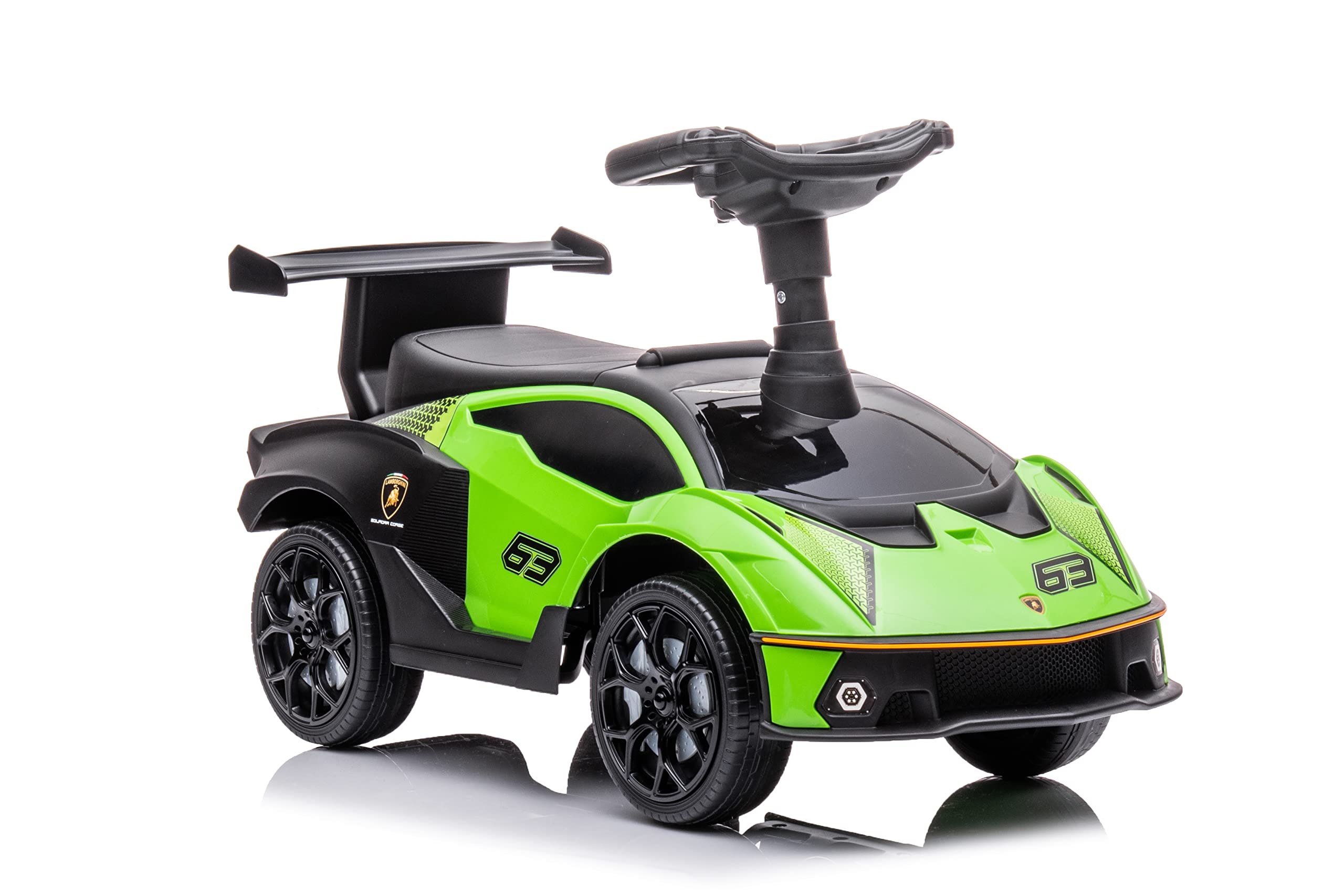 Best Ride On Cars Lamborghini Essenza SCV12 Push Car, Green, Large