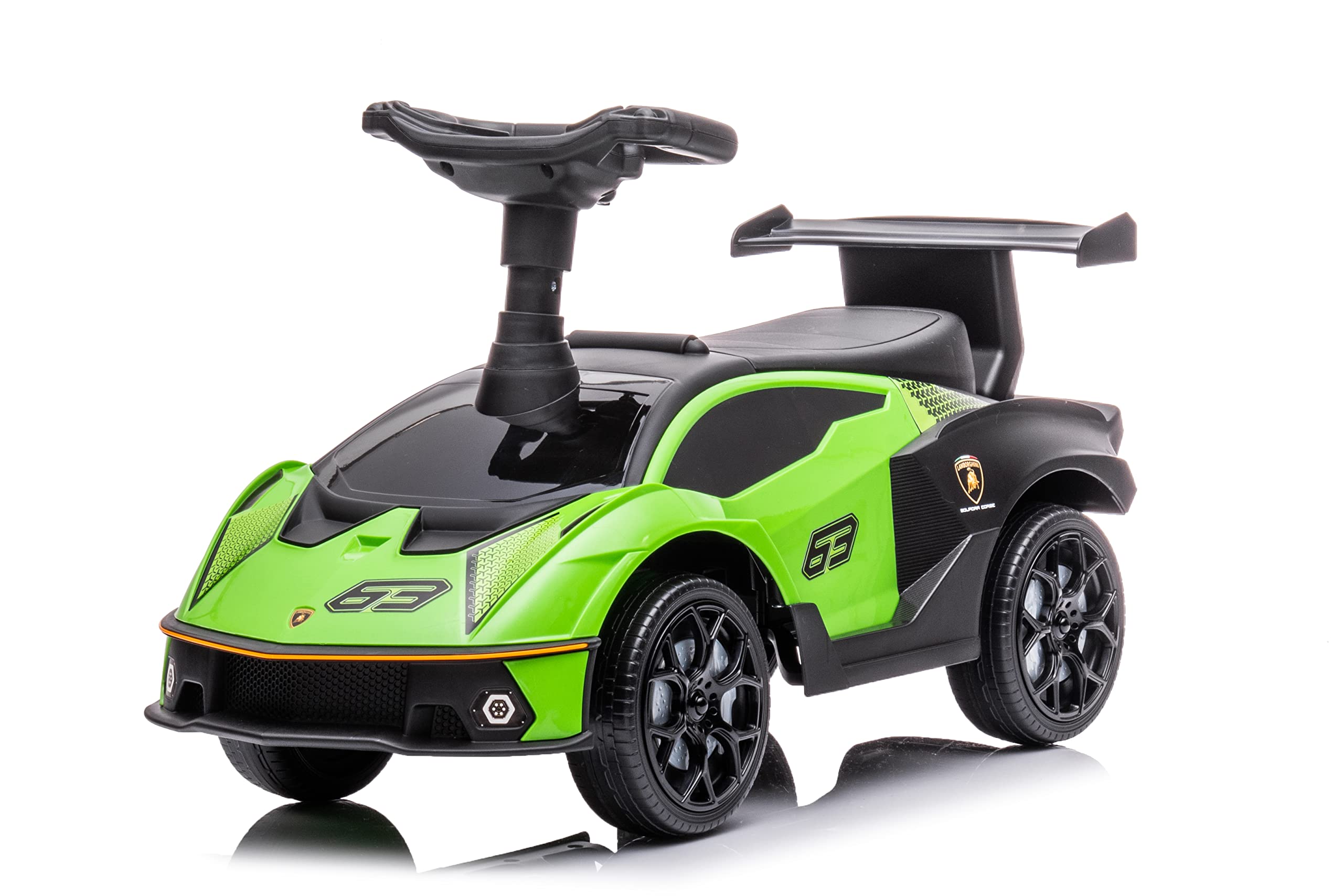 Best Ride On Cars Lamborghini Essenza SCV12 Push Car, Green, Large