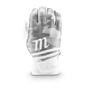 marucci - crux batting glove white (mbgcrx-w-am)