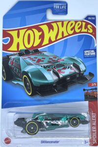 hot wheels 2022 - davancenator - spoiler alert [teal] 2/5 - 99/250