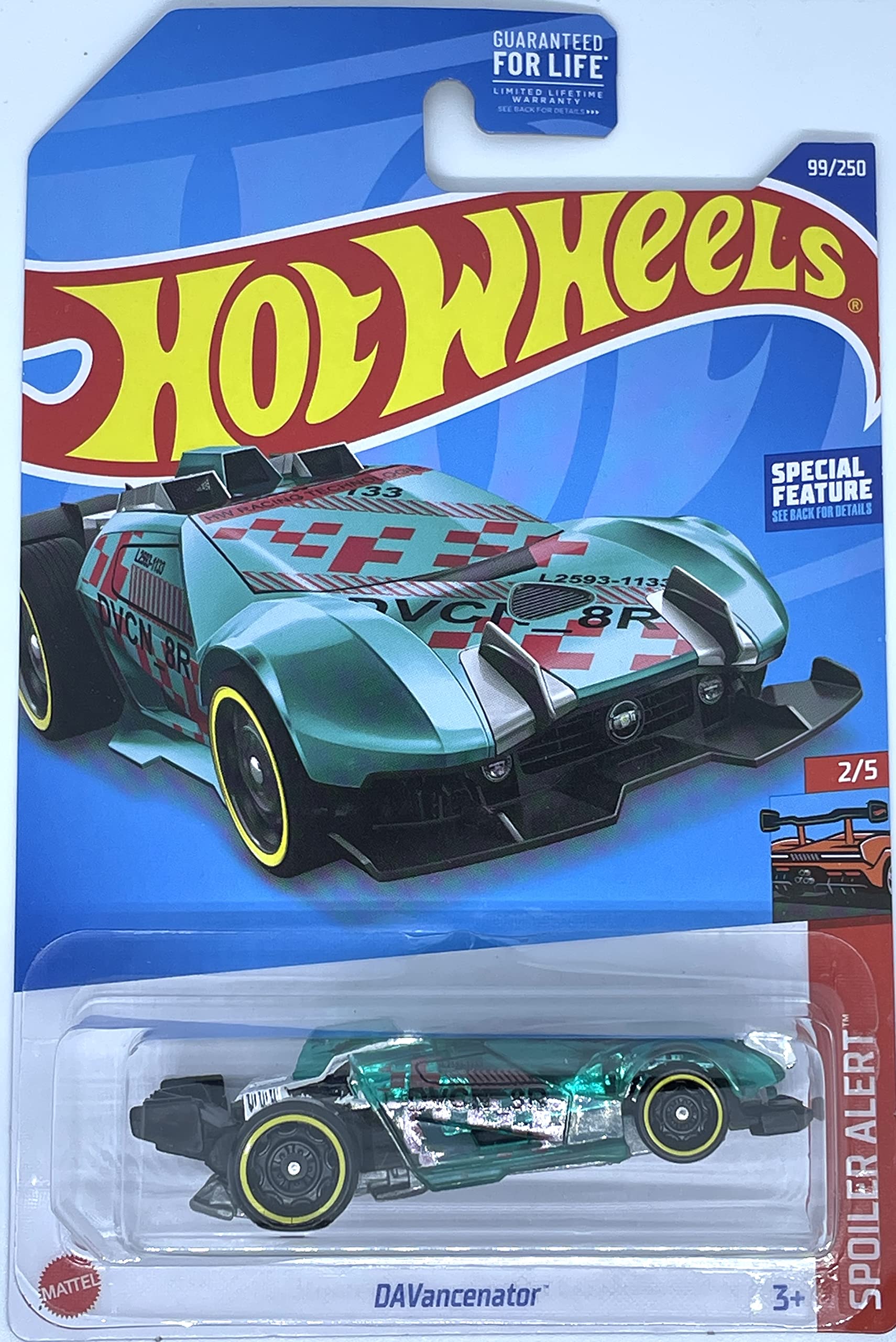 Hot Wheels 2022 - DAVancenator - Spoiler Alert [Teal] 2/5 - 99/250