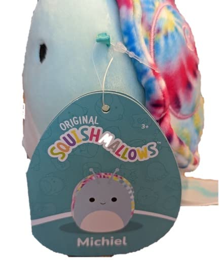 Squishmallow Official Kellytoy 5 Inch Soft Plush Squishy Toy Animals (Michiel The Snail)