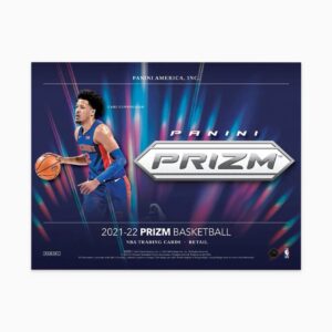 2021/22 Panini Prizm NBA Basketball Retail Box - 24 Packs - 96 Trading Cards Total