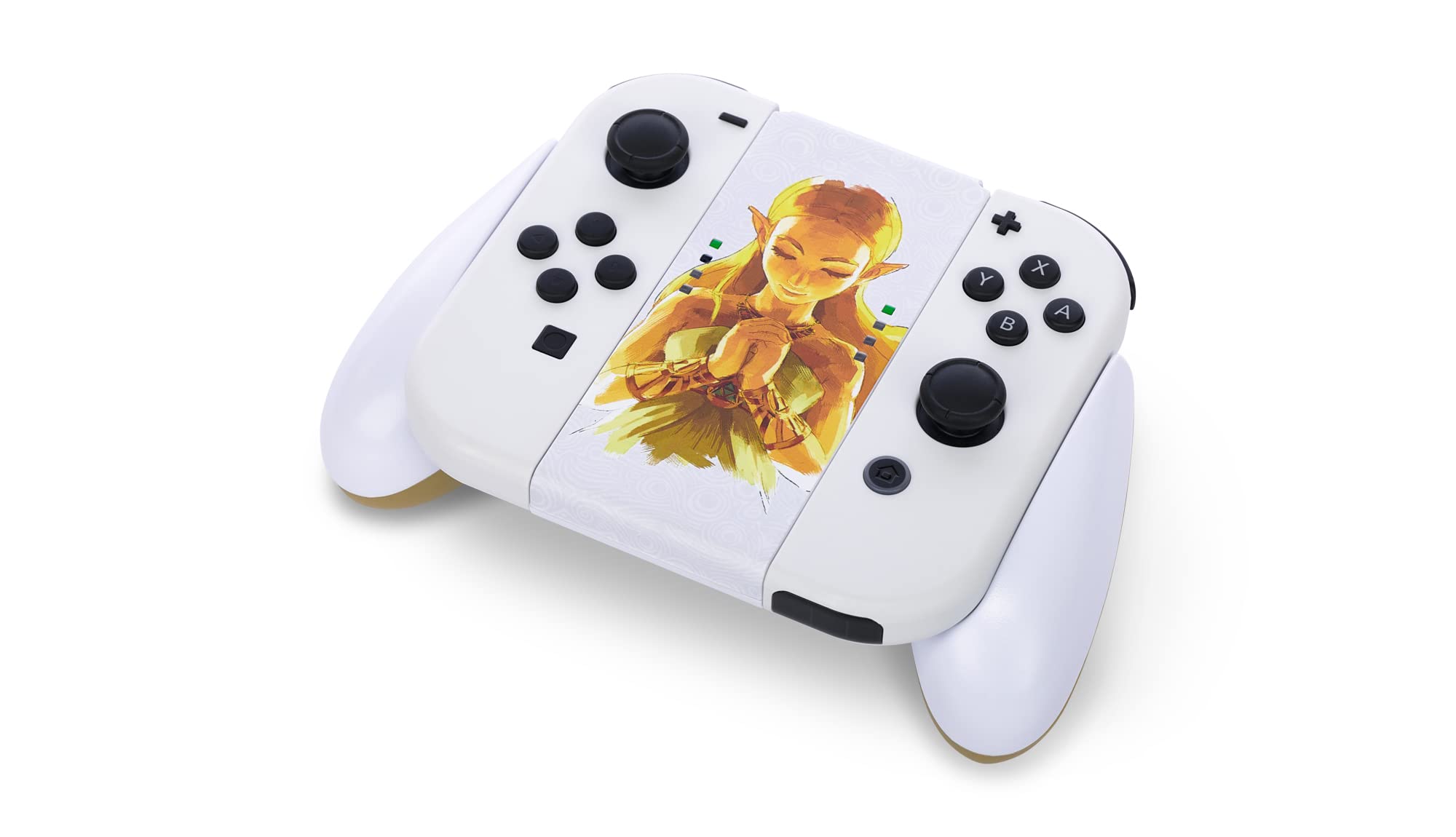 PowerA Joy-Con Comfort Grip for Nintendo Switch - Princess Zelda, game controller, gamepad, Nintendo Switch Lite