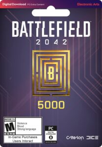 battlefield 2042 - 5000 coins - pc [online game code]