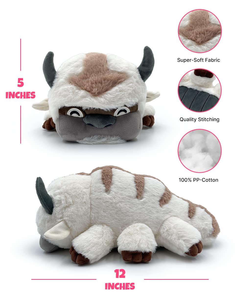 Youtooz 1 Ft Appa Plushie from Avatar The Last Airbender - Soft 100% Cotton Stuffed Collectible