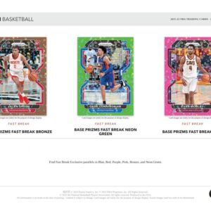 2021/22 Panini Prizm NBA Basketball Retail Box - 24 Packs - 96 Trading Cards Total