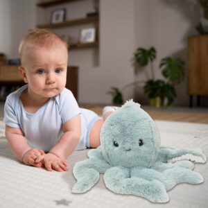 MON AMI Oda The Octopus Stuffed Animal Toy – 11”, Octopus Plush, Use as Toy or Nursery Room Décor, Great Gifts for Kids of All Ages, Ocean Animals