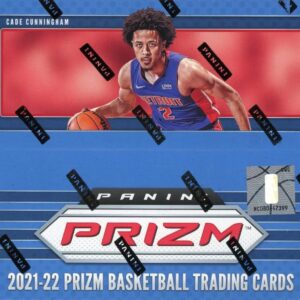 2021/22 Panini Prizm NBA Basketball Retail Box - 24 Packs - 96 Trading Cards Total