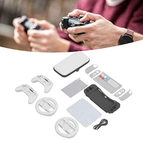 Game Accessories Kit Precise Cutout Scratch Proof 4 Bracket Controller Protector Bundle for Game Console