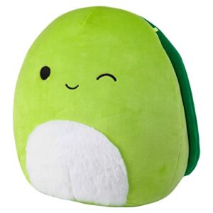 Squishmallows 10" Henry The Winking Turtle - Officially Licensed Kellytoy Plush - Collectible Soft & Squishy Turtle Stuffed Animal Toy - Gift for Kids, Girls & Boys - 10 Inch