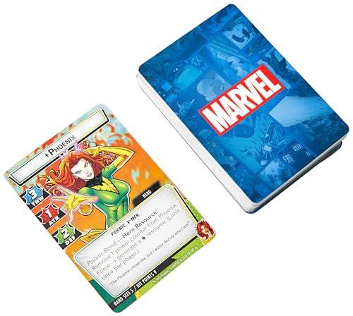 Marvel Champions The Card Game Phoenix HERO PACK - Superhero Strategy Game, Cooperative Game for Kids and Adults, Ages 14+, 1-4 Players, 45-90 Minute Playtime, Made by Fantasy Flight Games