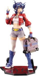 transformers: optimus prime bishoujo statue multicolor