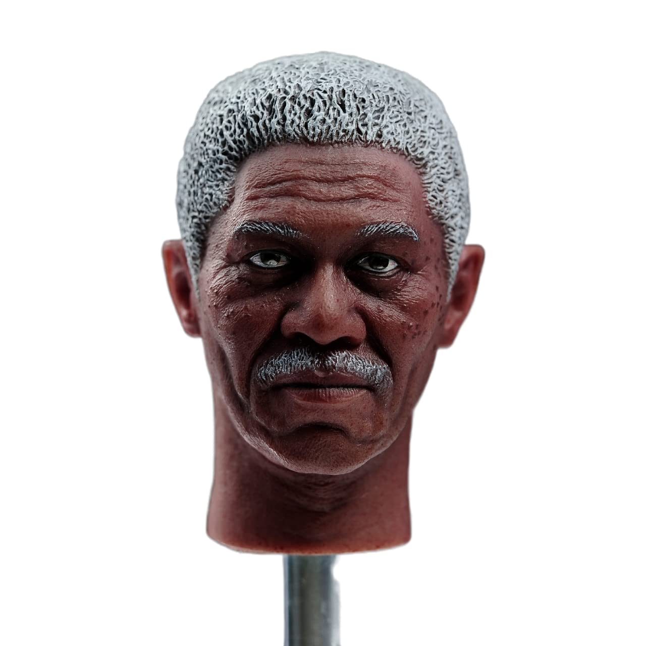 1/6 Scale Male Head Sculpt, European Man Long Neck Head Carved Old Version for 12inch Action Figure Body Doll (F)