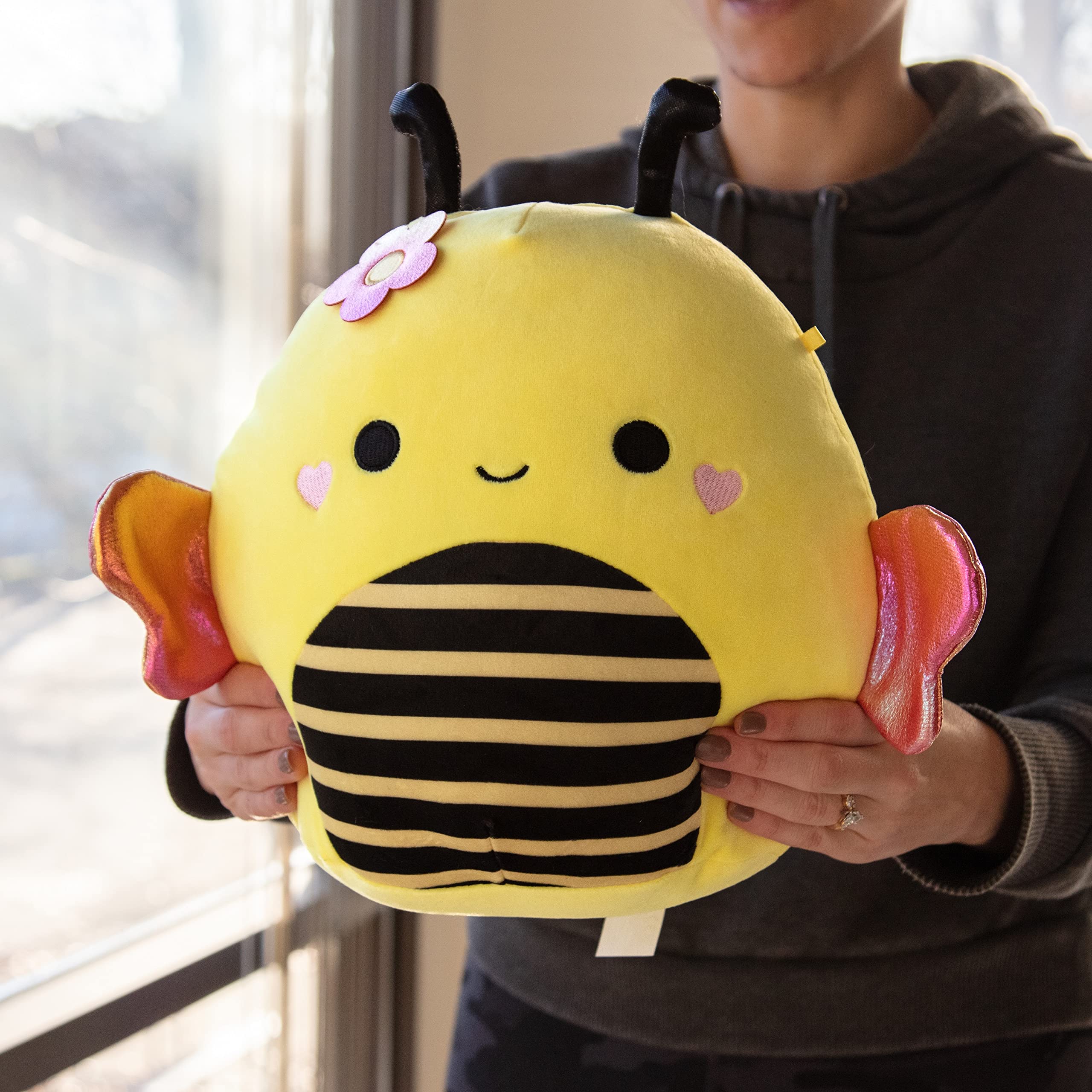 Squishmallows 10" Sunny The Bumble Bee Plush - Official Kellytoy - Collectible Cute Soft & Squishy Bee Stuffed Animal Toy - Gift for Kids, Girls, Boys - 10 Inch