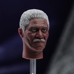 1/6 Scale Male Head Sculpt, European Man Long Neck Head Carved Old Version for 12inch Action Figure Body Doll (F)