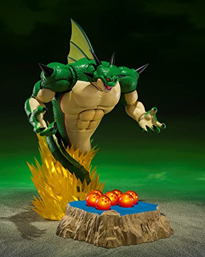 TAMASHII NATIONS - Dragon Ball Z - Porunga & Dende Luminous Dragon Ball Set (Come Forth, Genuine Shenron!!), Bandai Spirits S.H.Figuarts Action Figure