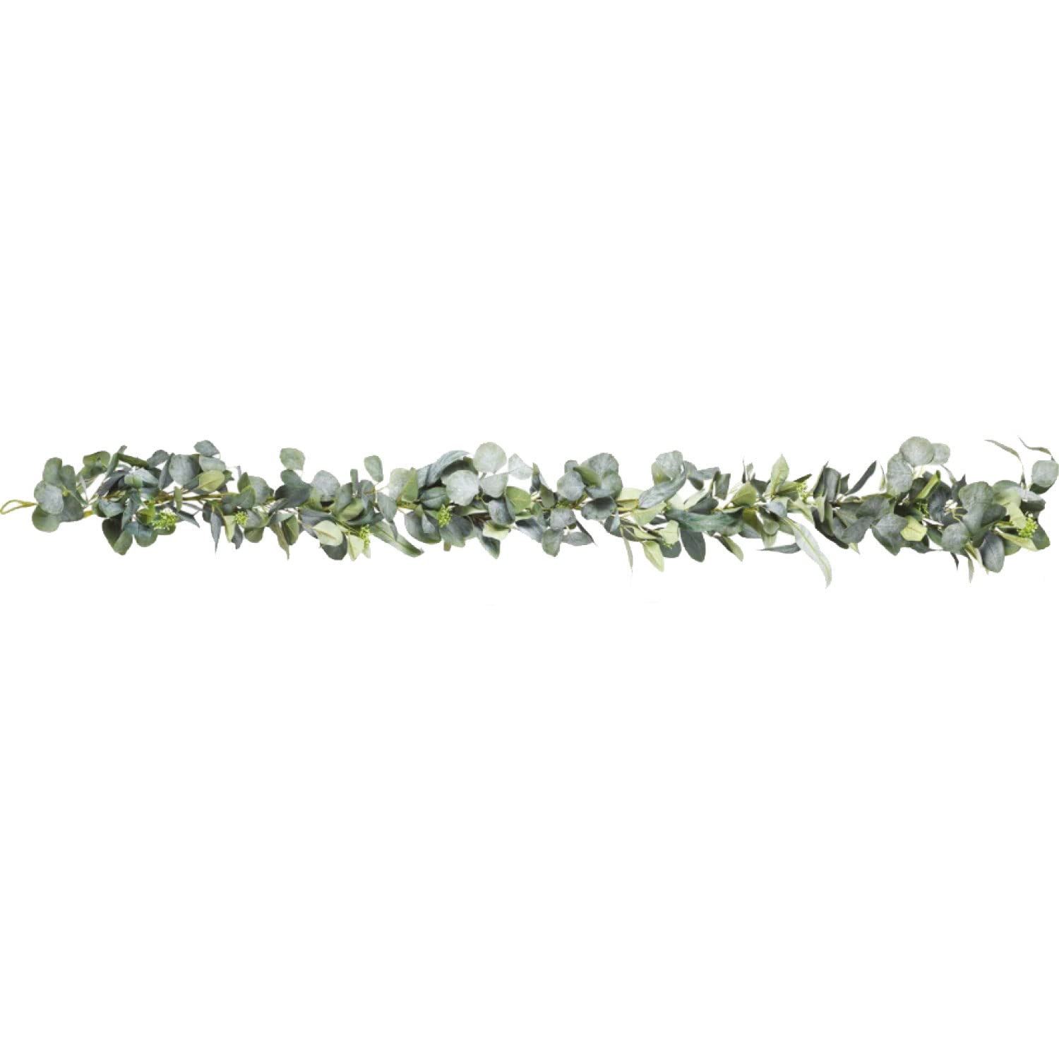 Amscan 9915626 Botanical Celebration Foliage Garland, Decorations, Gold