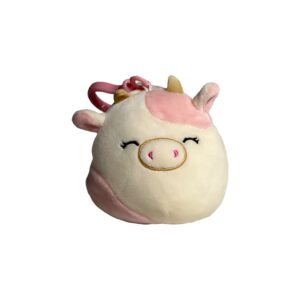 squishmallows official kellytoy 3.5 inch clip on bag keychain backpack clips squishy soft plush toy animal