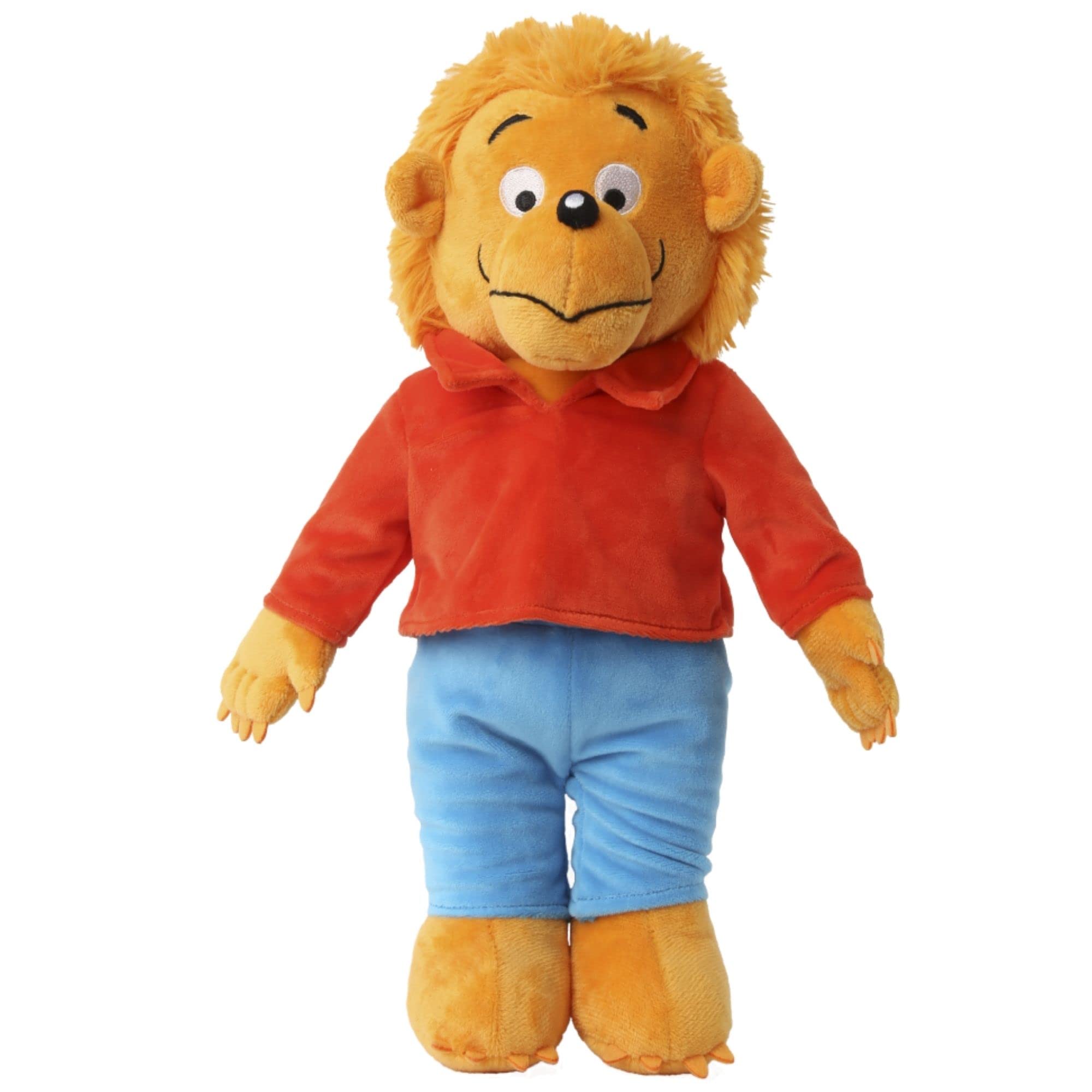 Mighty Mojo The Berenstain Bears Brother Bear Plush Doll - Based on The Berenstain Bears Book - 14 Inch Plush Doll Toy - Officially Licensed - Collectible Stuffed Plush