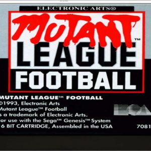 Mutant League Football (Sega Genesis/Megadrive) - Reproduction Video Game Cartridge with Case and Manual