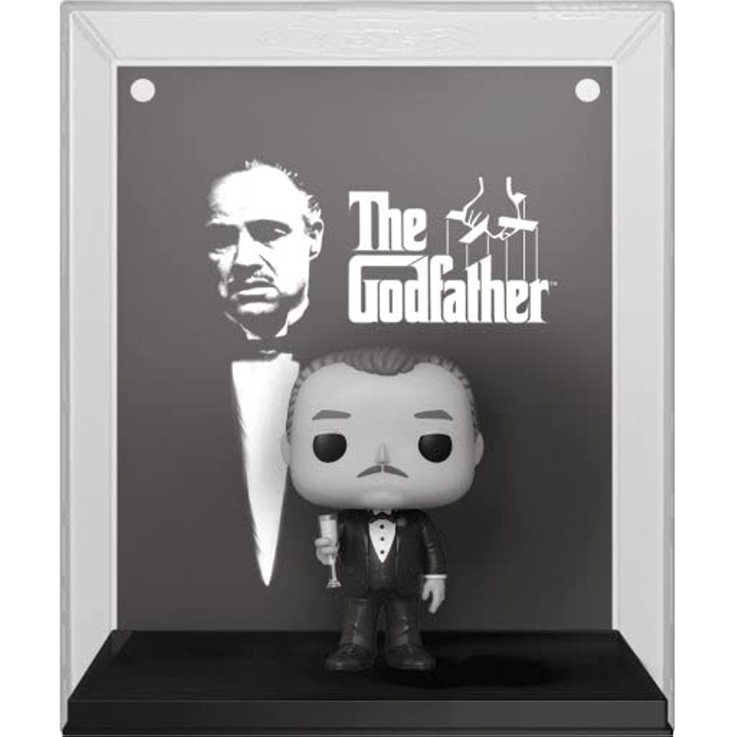 Funko The Godfather 50 Years Movie Cover Display - Vito Corleone Pop! Vinyl Collectible Figure - Limited Edition Exclusive (62486)