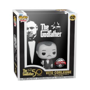 Funko The Godfather 50 Years Movie Cover Display - Vito Corleone Pop! Vinyl Collectible Figure - Limited Edition Exclusive (62486)